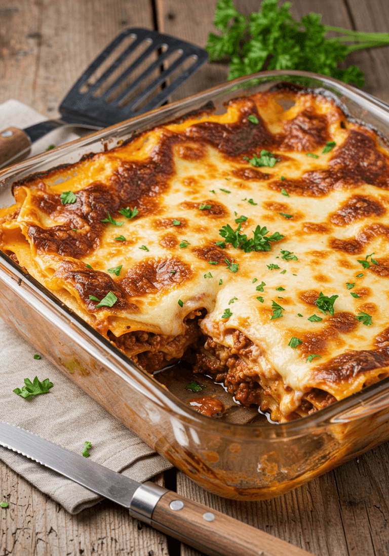 The Perfect Homemade Lasagna Recipe - tasty tale craft